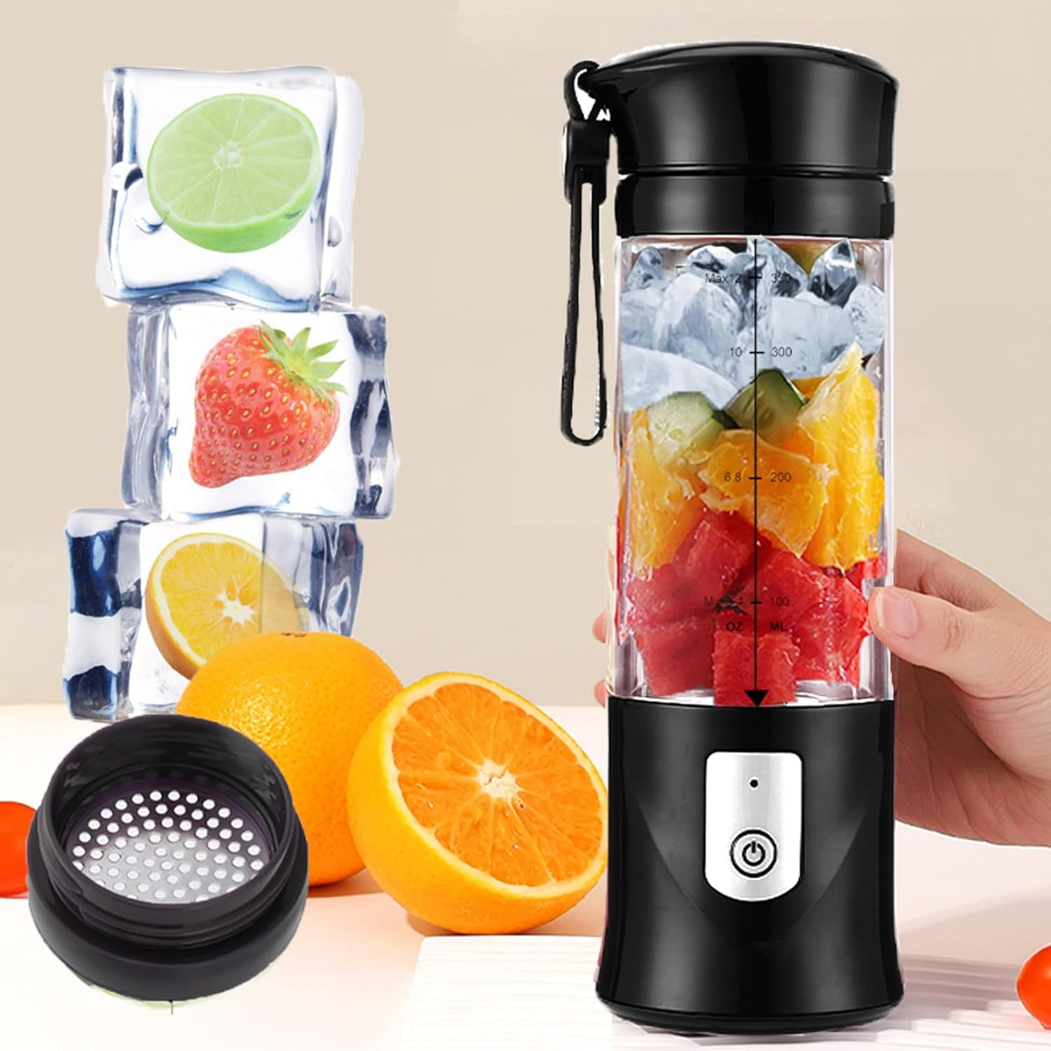 Personal Blender for Shakes and Smoothies, Portable Blender, Mini Small ...