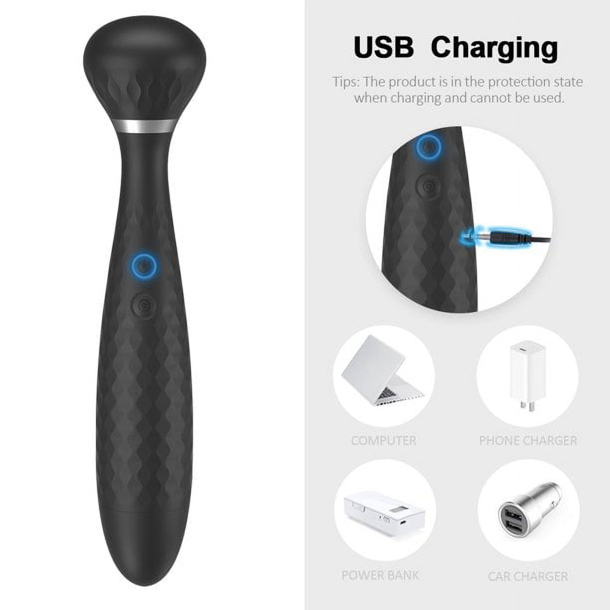 Personal Body Massager For Adults Woman Vibrate Quiet Vibrators For Neck Shoulder Deep Massage