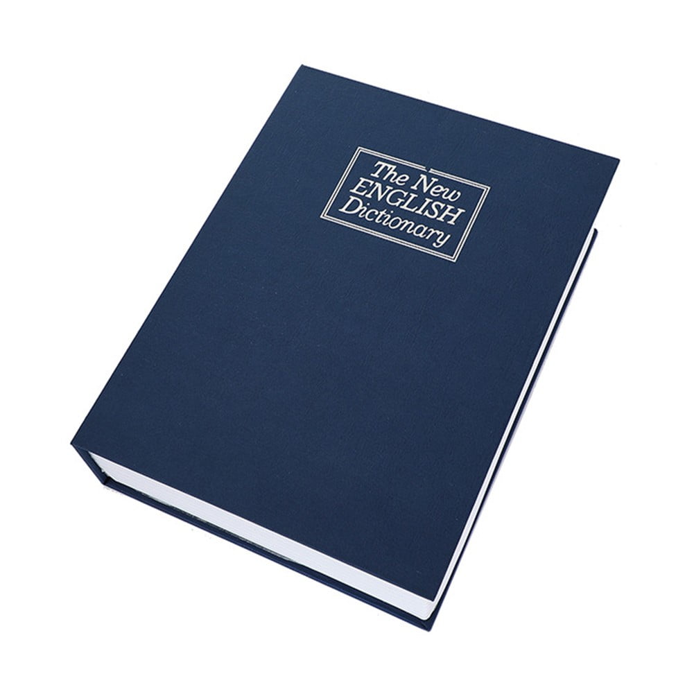 Personal Book Safe with Steel Walls and Fabric Cover Hidden Storage for ...