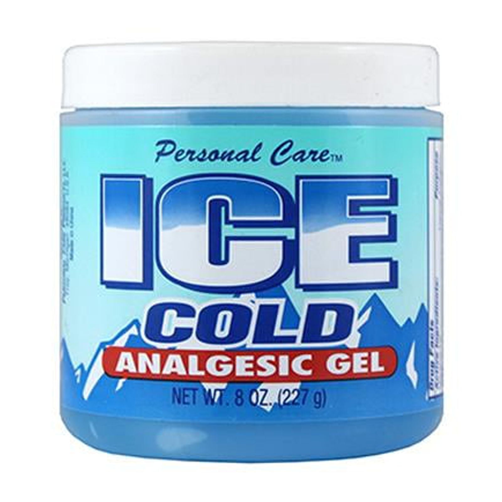 Personal Care Ice Cold Analgesic Gel, Pain Relief, 8-oz - Pack of 12 - Walmart.com
