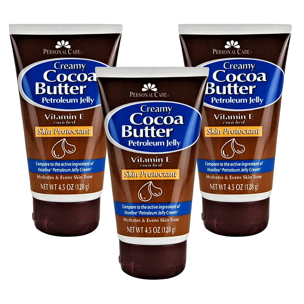 Personal Care Petroleum Jelly Vitamin E and Cocoa Butter Lotion 4.5 Oz ...