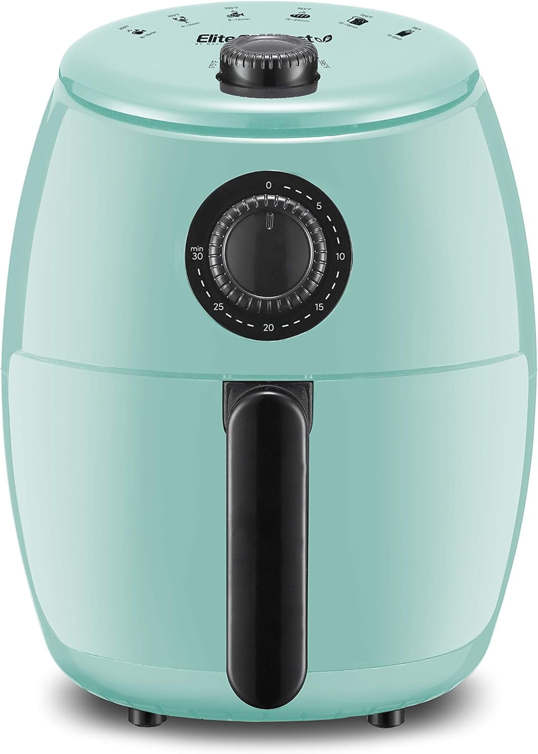 Personal Compact Space Saving Electric Hot Air Fryer Oil-Less Healthy ...