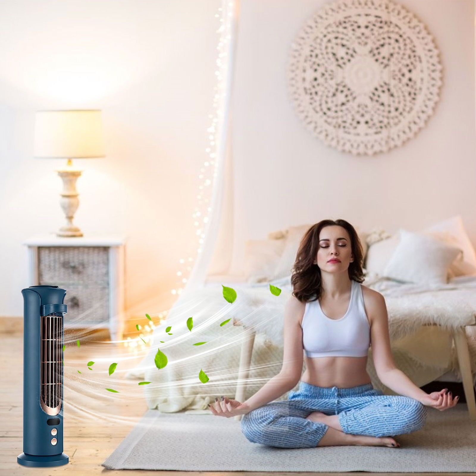 Personal Cooling Fan, USB Powered Office Desk Fan, 3-Mode Speed ...