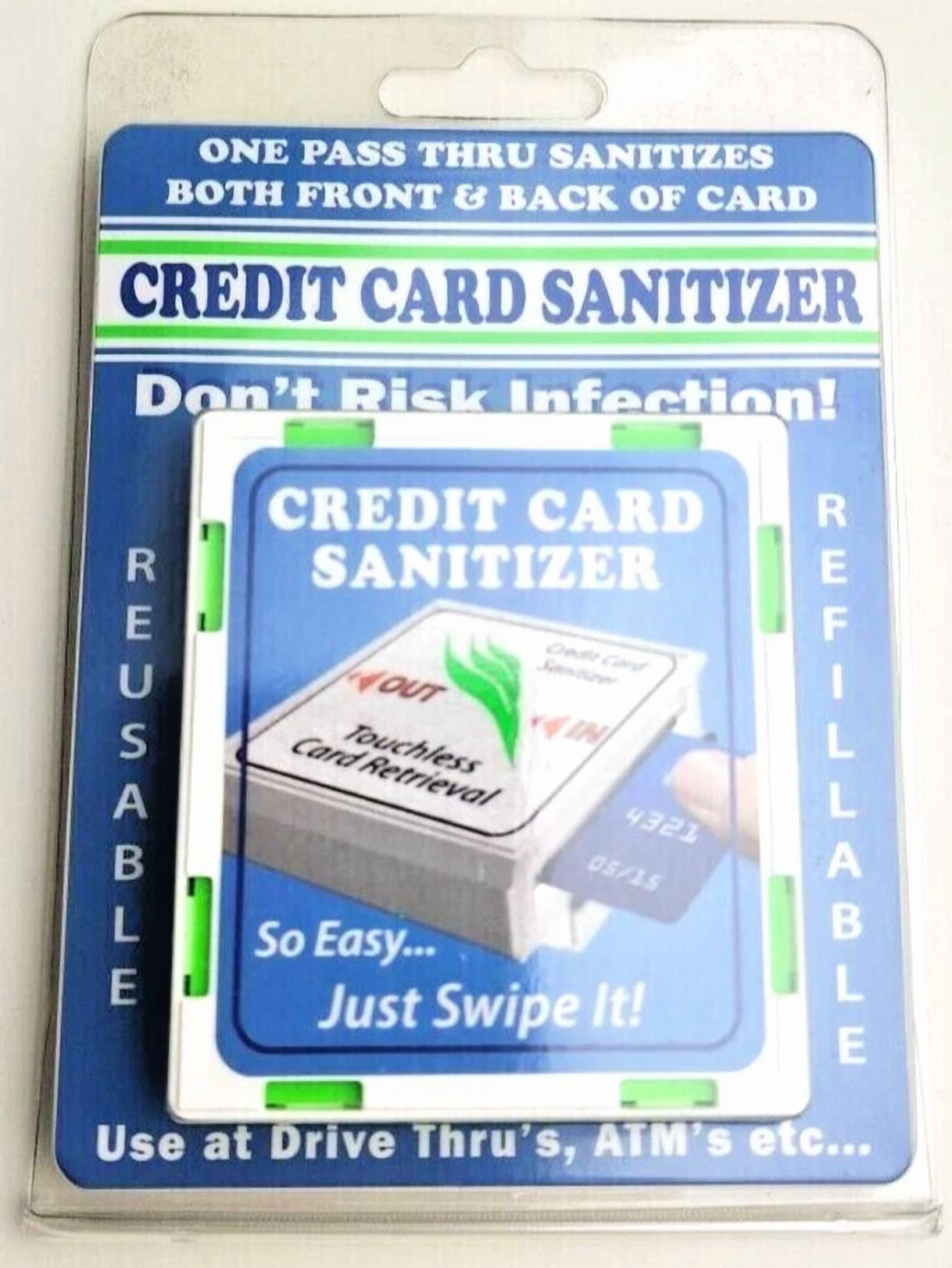 Personal Credit Card / Debit Card Cleaner Kit For Your Wallet - Walmart.com