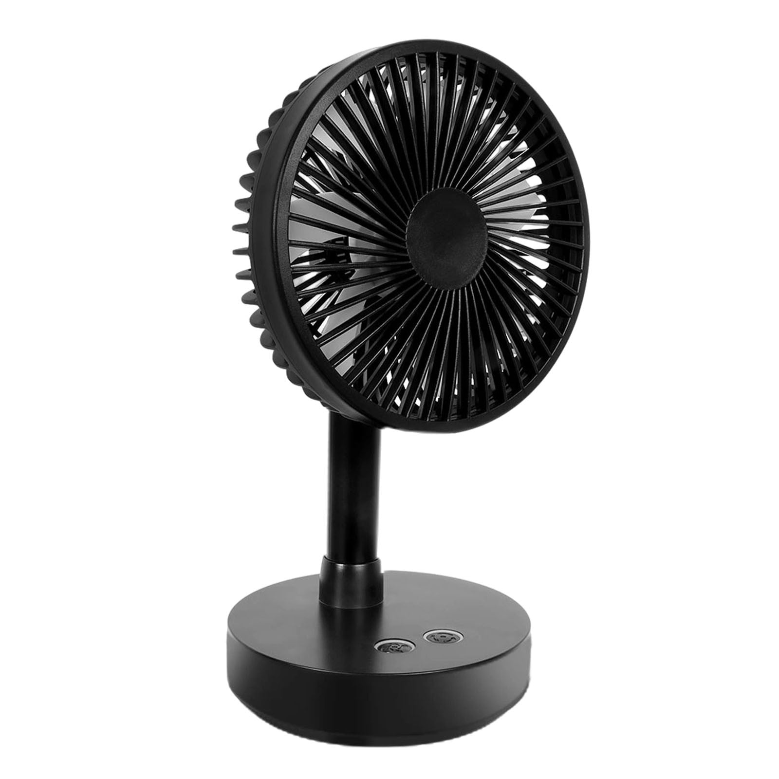 Personal Desk Fan Foldable and Adjustable Fan, Rechargeable Battery Fan ...