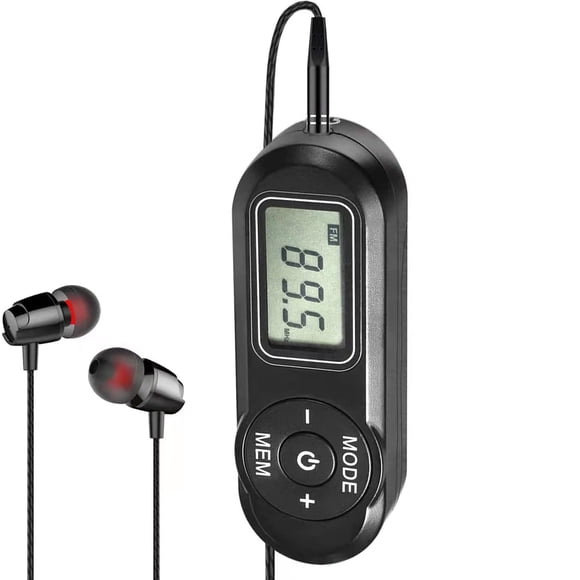 Portable Radio With Headphones
