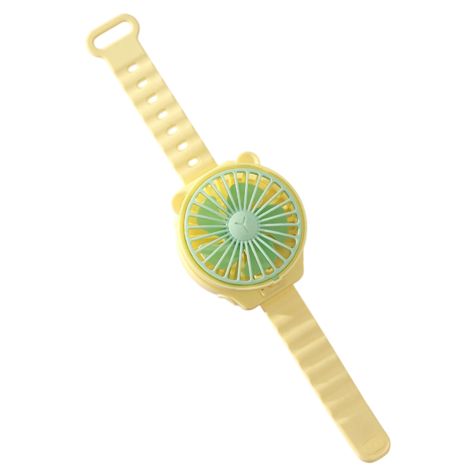 Personal Fan with Wrist Strap - Battery Operated, USB Rechargeable Fan ...