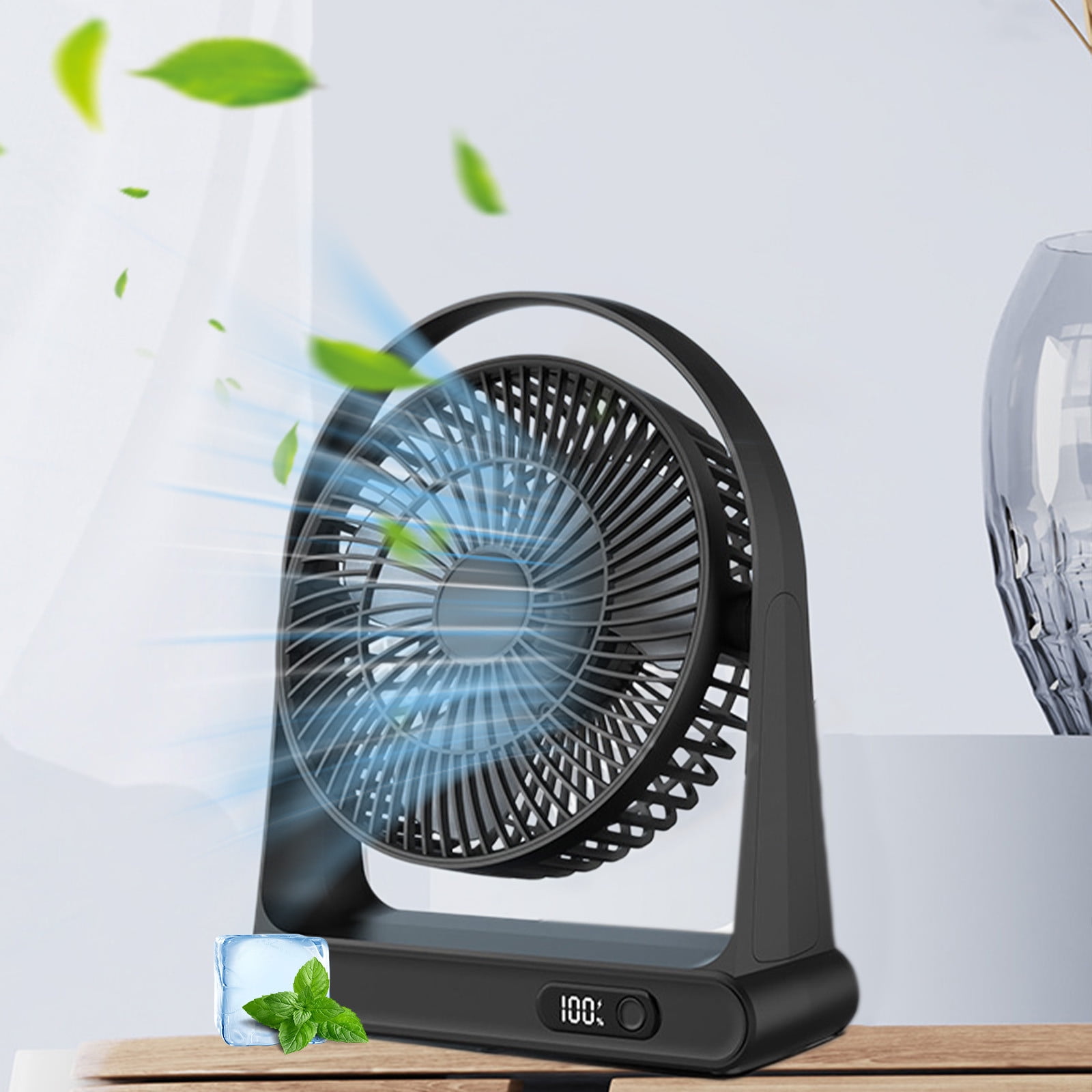 Personal Fans Desktop Small,Small Fans for Home and Outdoor Use,Desktop ...