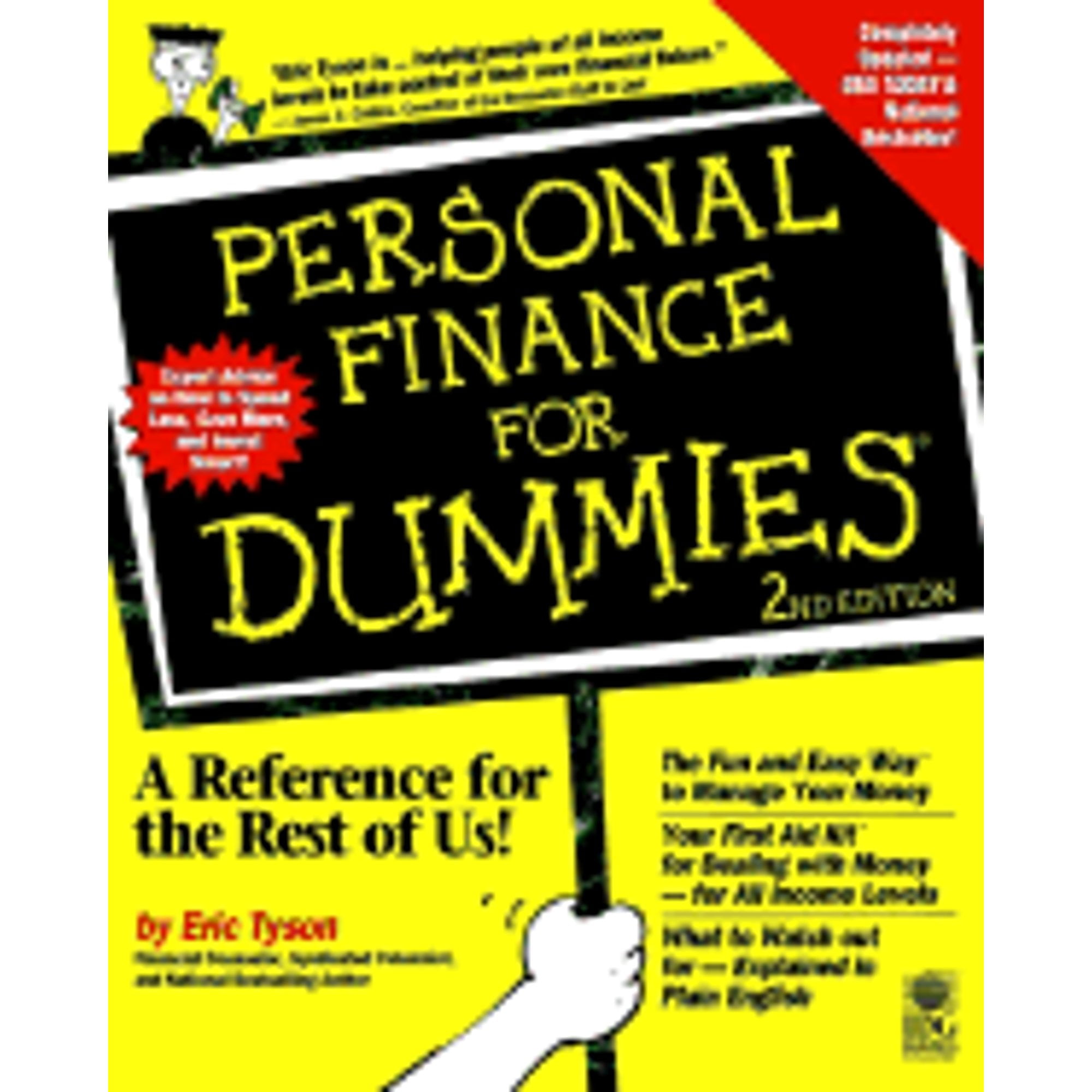 Personal Finance for Dummies (Paperback) by Eric Tyson - Walmart.com