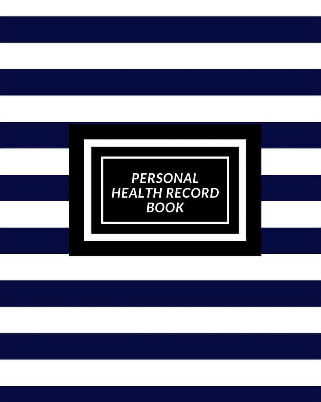 Personal Health Record Book : Medical History Book, Personal Health ...