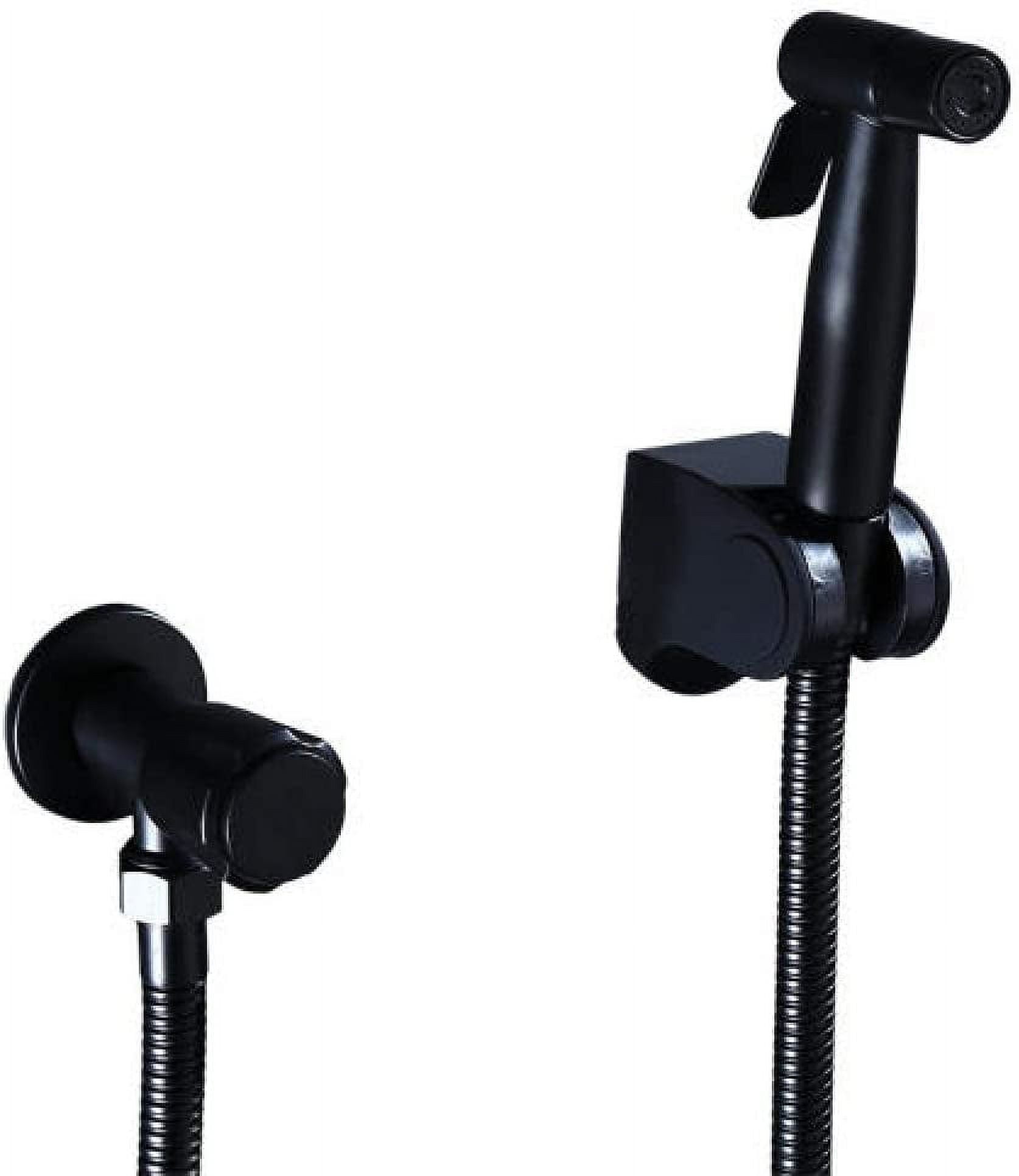 Personal Hygiene HandheldSet - Black Toilet Flushing Spray Gun, Washing ...