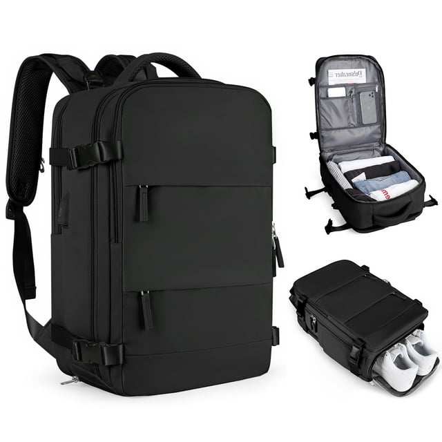 Flight Approved Travel Backpack for Men & Women, Waterproof, Carry On ... Flight Approved Travel Backpack for Men & Women, Waterproof, Carry On ...