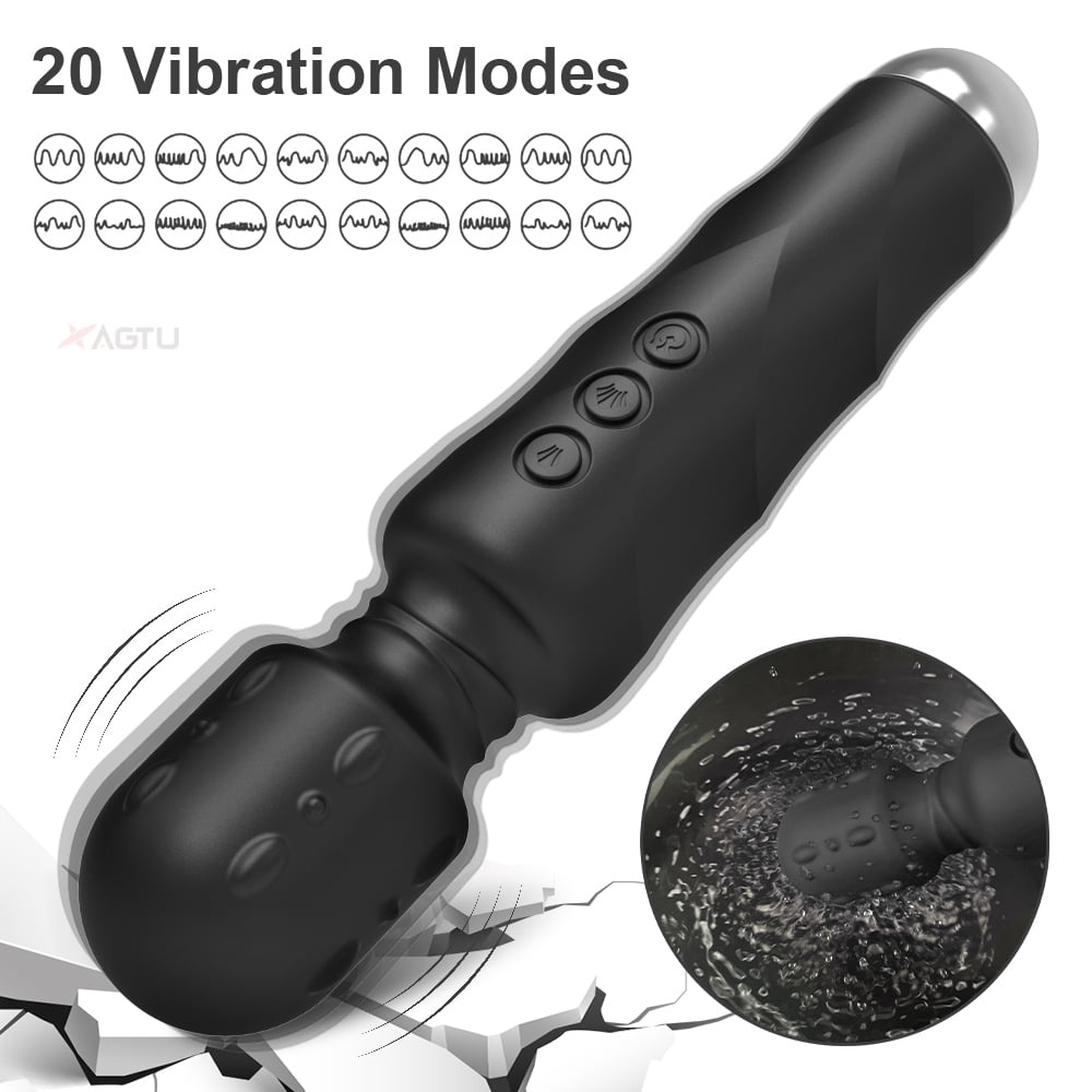 Personal Massager Wand Massager Powerful Quiet Vibration With 8 Speeds