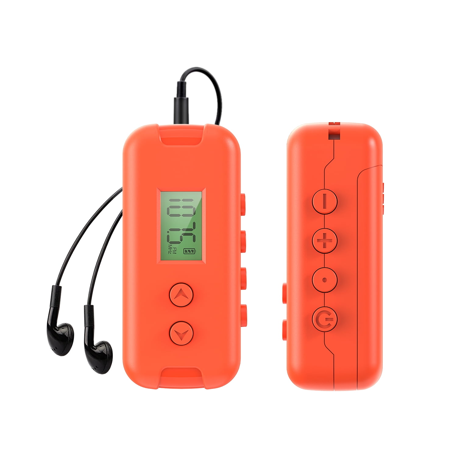 Personal Portable Pocket FM Radio, Mini Digital Tuning Transistor Radio ...