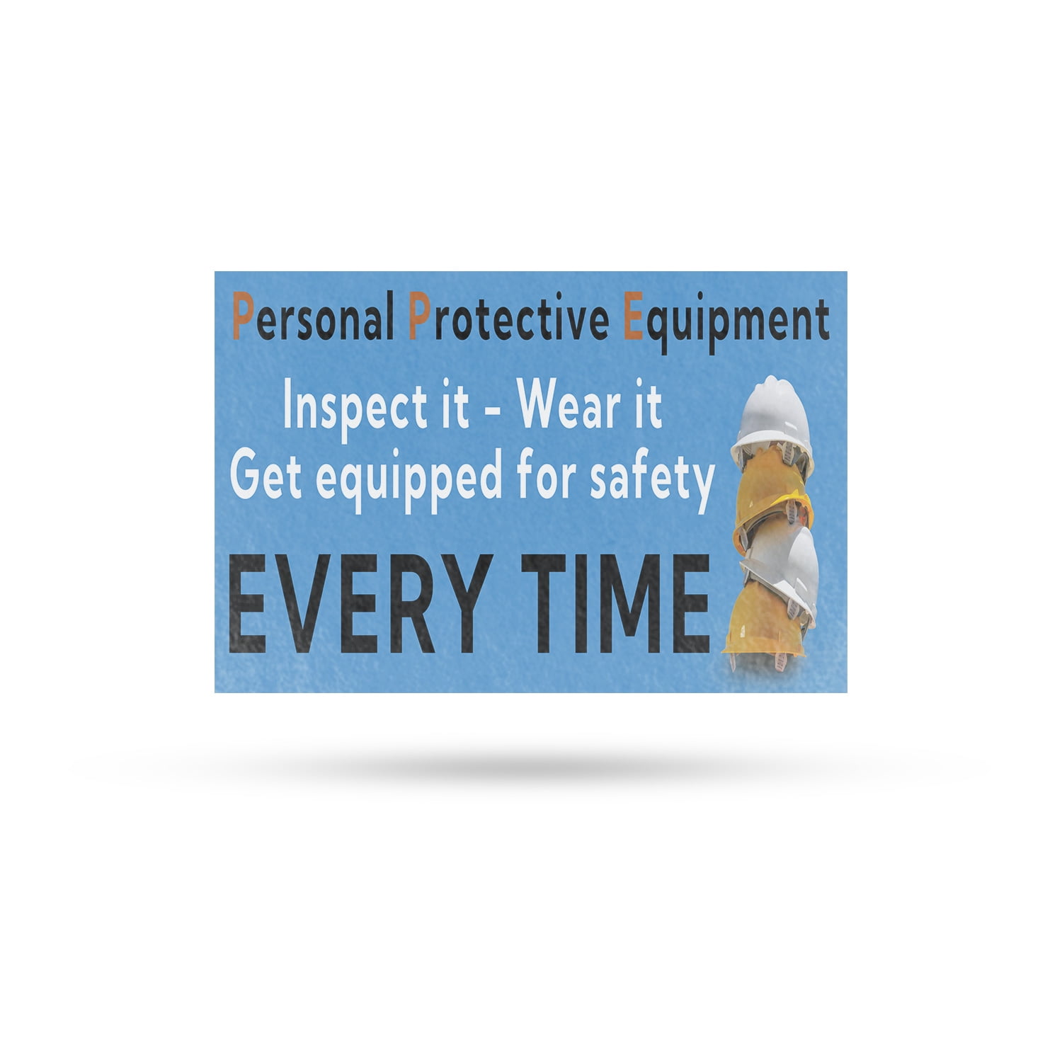 Personal Protective Equipment Vinyl Decal 12 Inch x 16 Inch ...