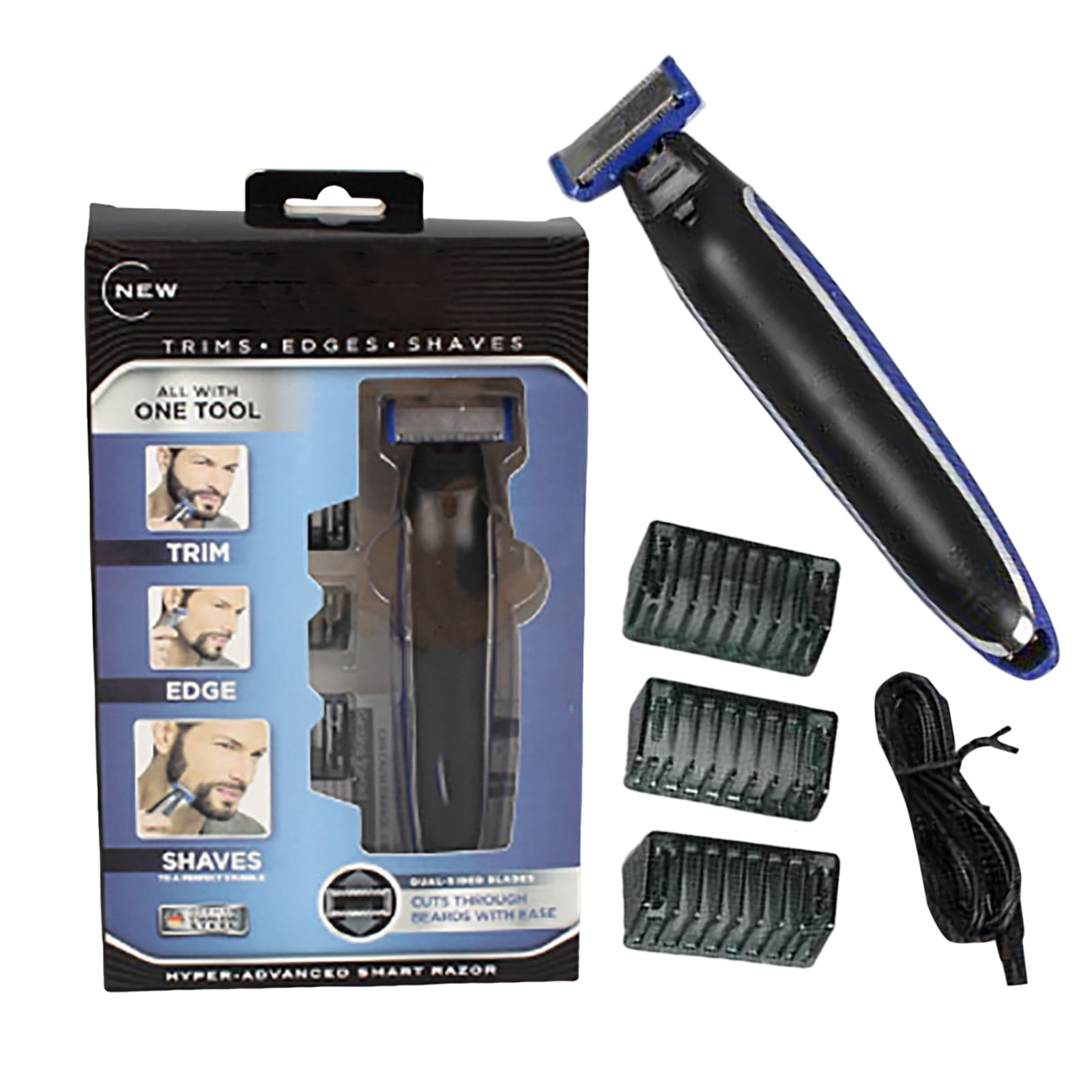 Personal Rechargeable Solo Touch Smart Razor Micro Trimmer Men Shaver ...