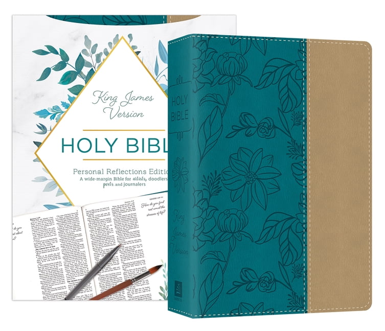 Personal Reflections KJV Bible with Prompts, (Hardcover) - Walmart ...
