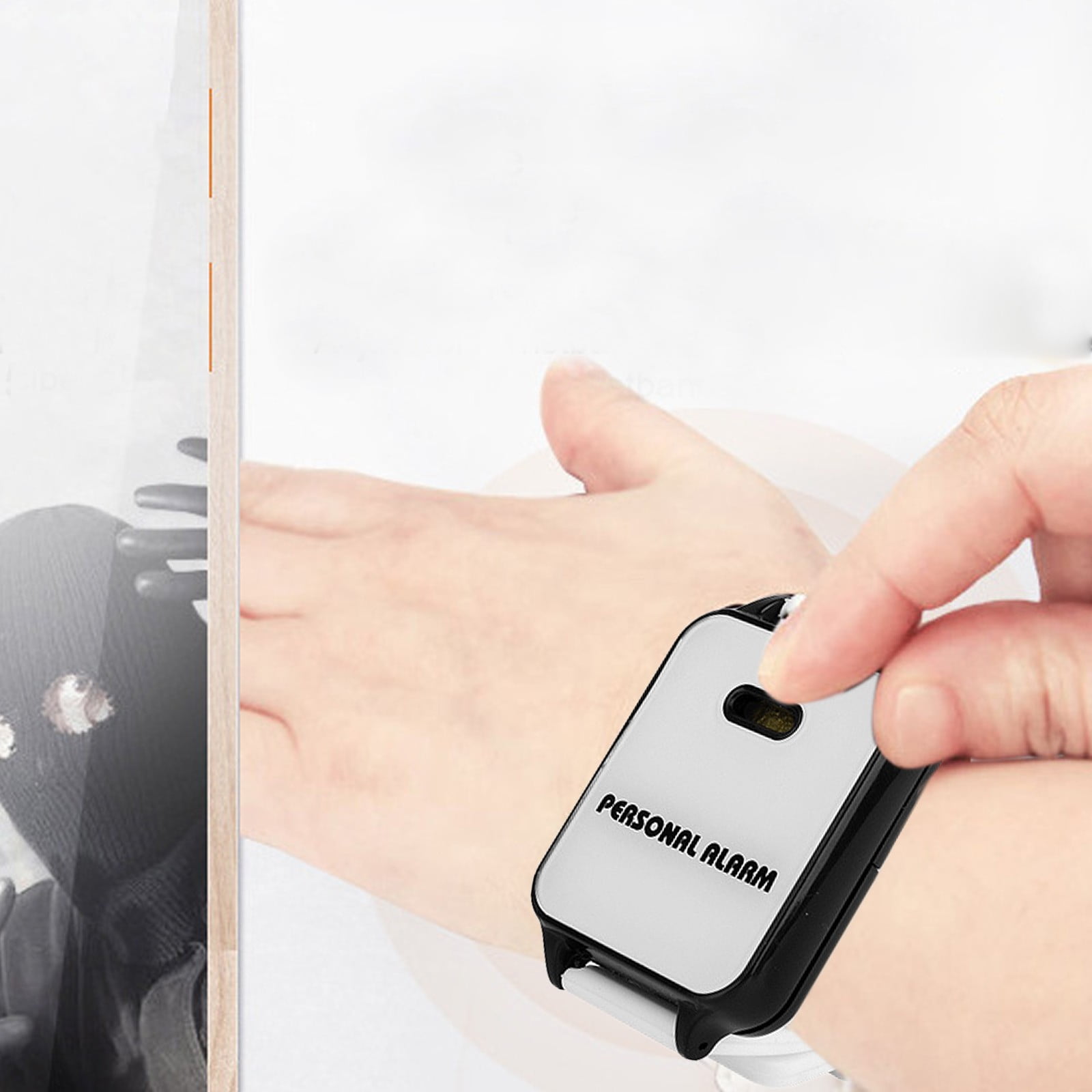 Personal Safety Alarm, Kadlawus Wrist Wearable Personal Alarm for Women ...