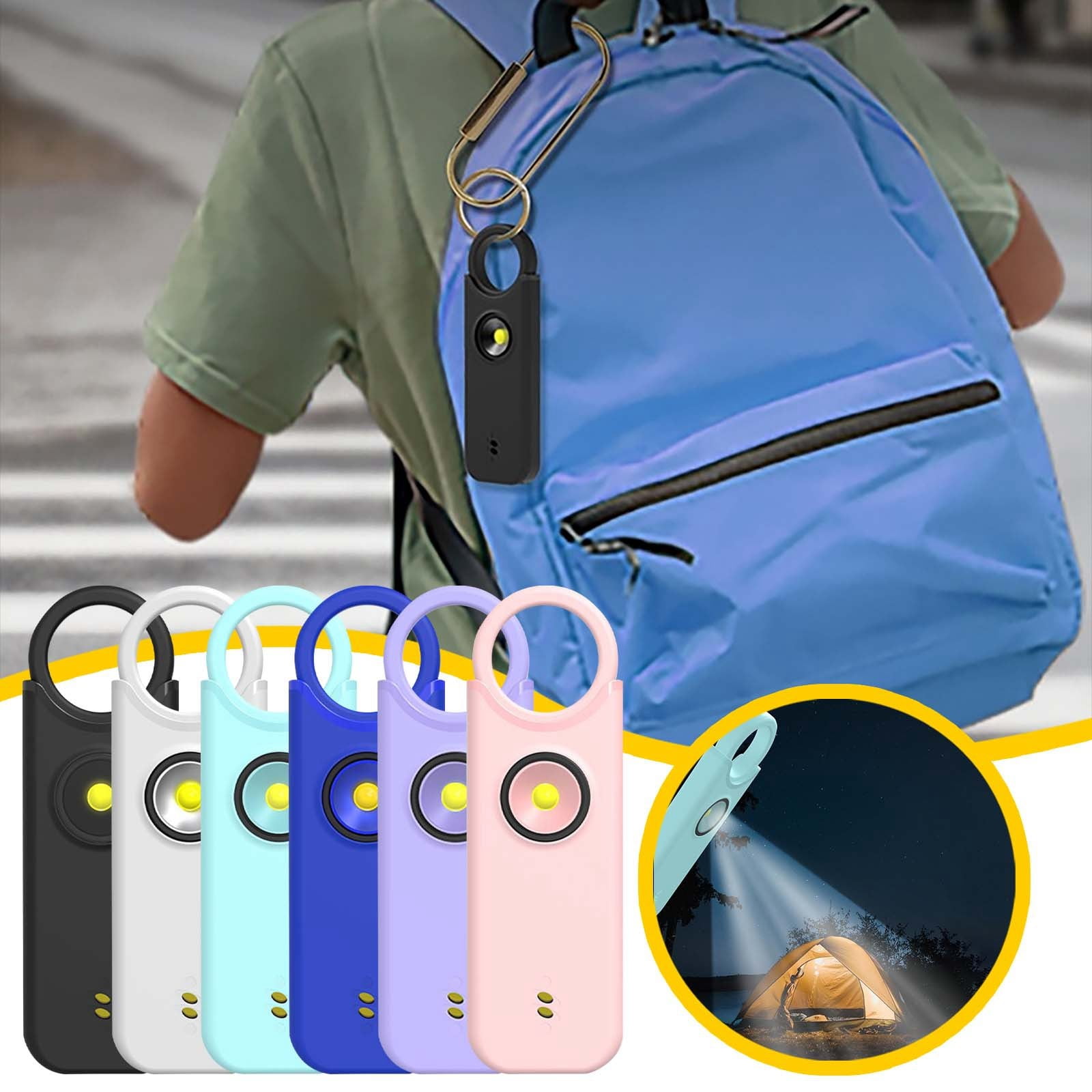 Personal Safety Alarm Keychain for Womenn – Loud Siren Birdie Sound ...