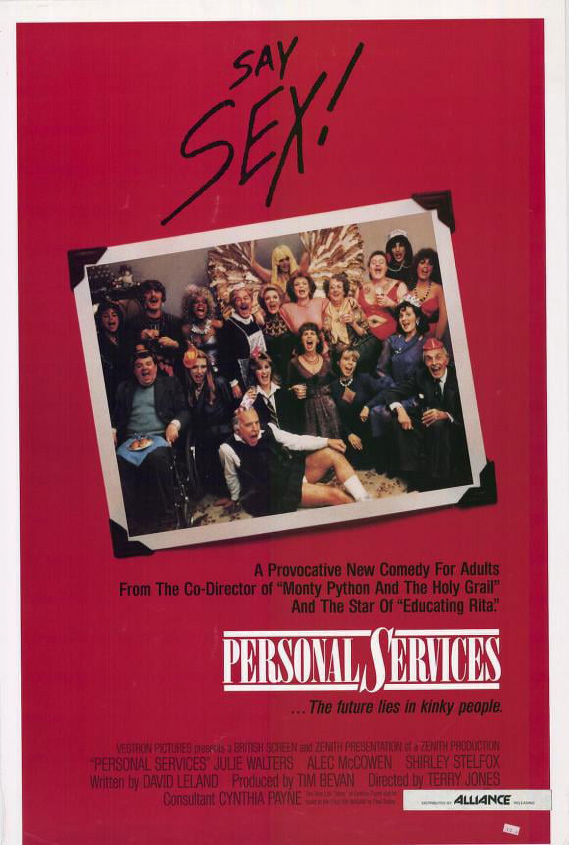 Personal Services - movie POSTER (Style A) (11" x 17") (1987) - Walmart.com