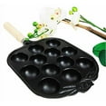 Personal Size Traditional Cast Iron Japanese Takoyaki And Dessert Cake ...