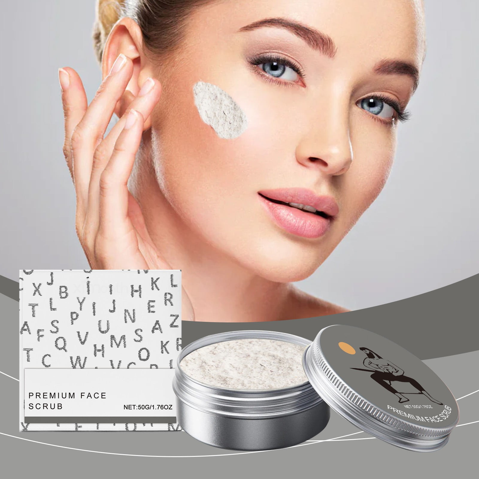 Personal Skin Care,Facial Cleansing Scrub Even Skin Tone Mild ...