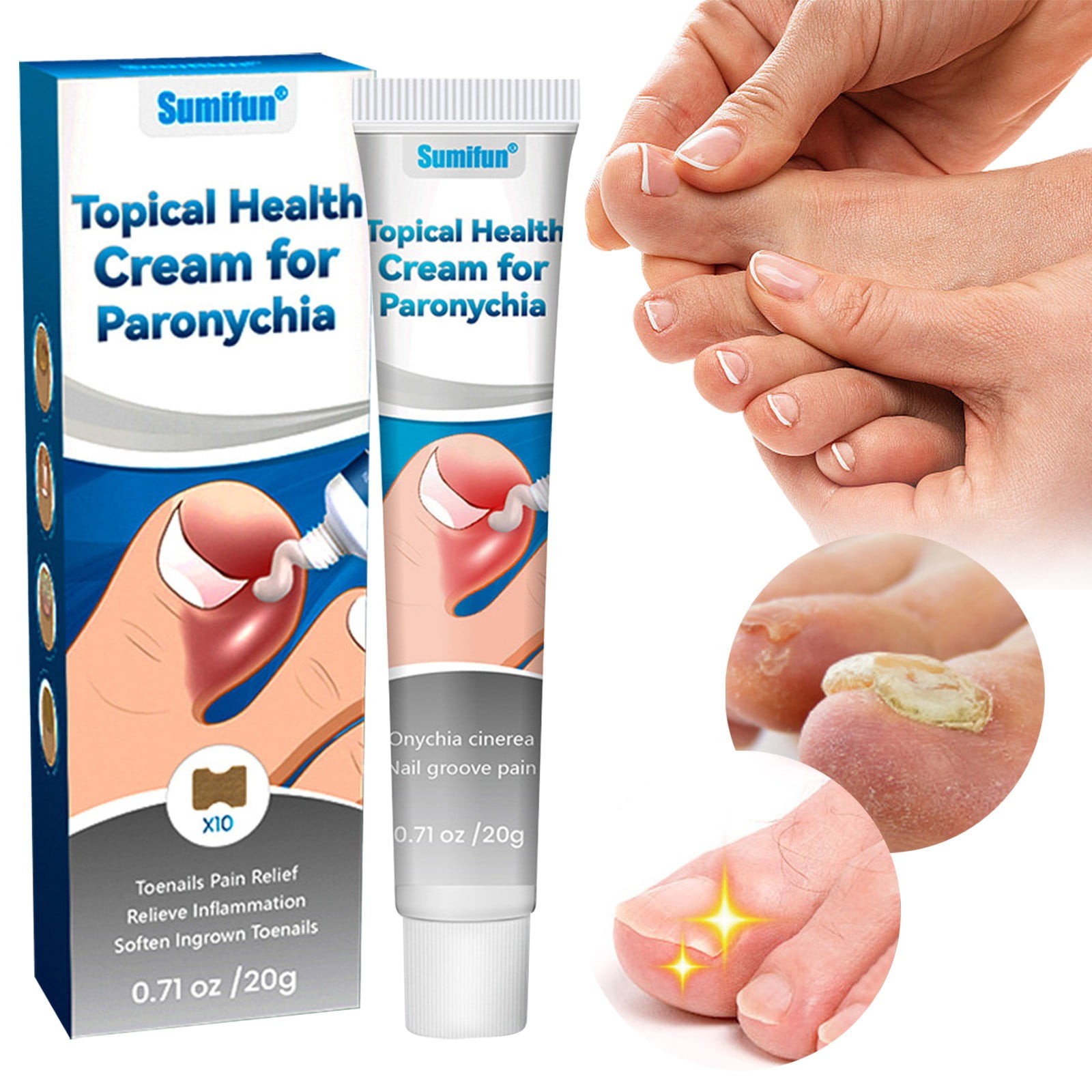 Personal Skin Care Toenail Ointment Nail for Toe and Dead Skin Removal ...