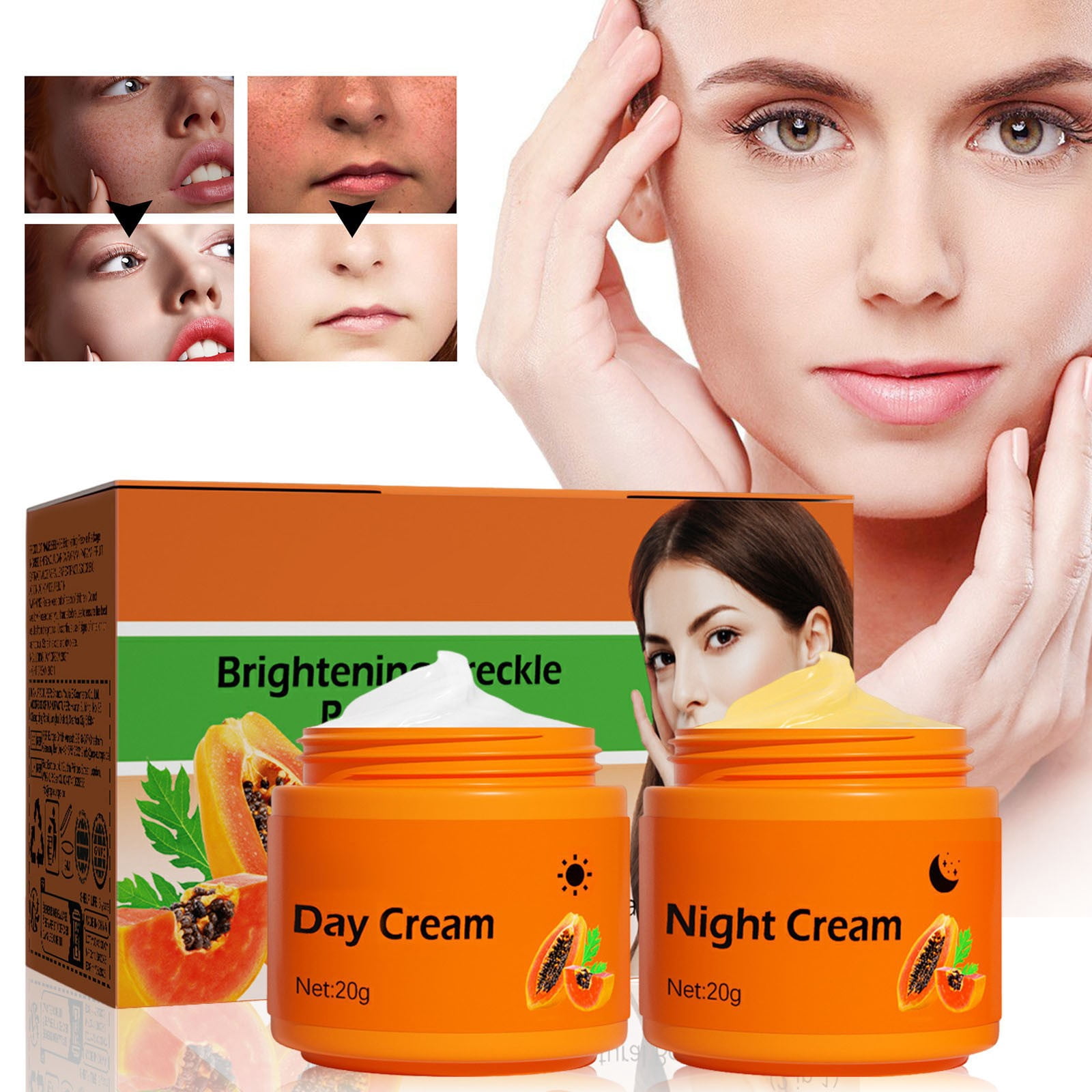 Personal Skin Papaya Facial And Dark Brightens And Moisturizes Skin Or ...