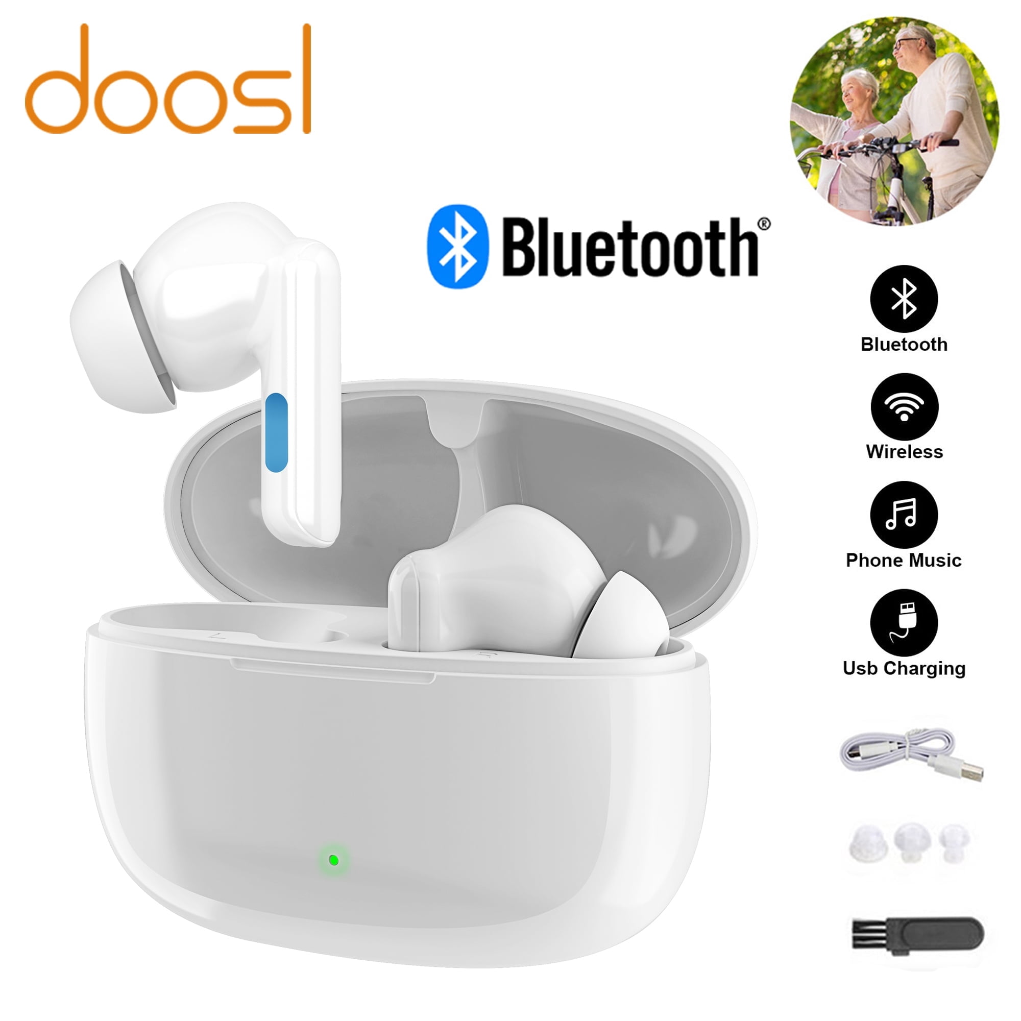 Personal Sound Amplifiers for Ears Rechargeable, Portable Amplifiers ...