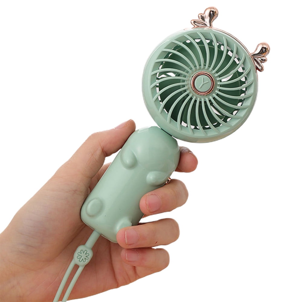 Personal Table Fan Quiet Operation and 180°Rotate Foldable Mini Fans ...