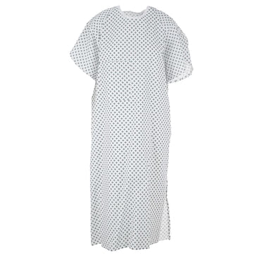 Hospital Gowns - Wholesale Medical Patient Open Back Adult Gowns (3 ...