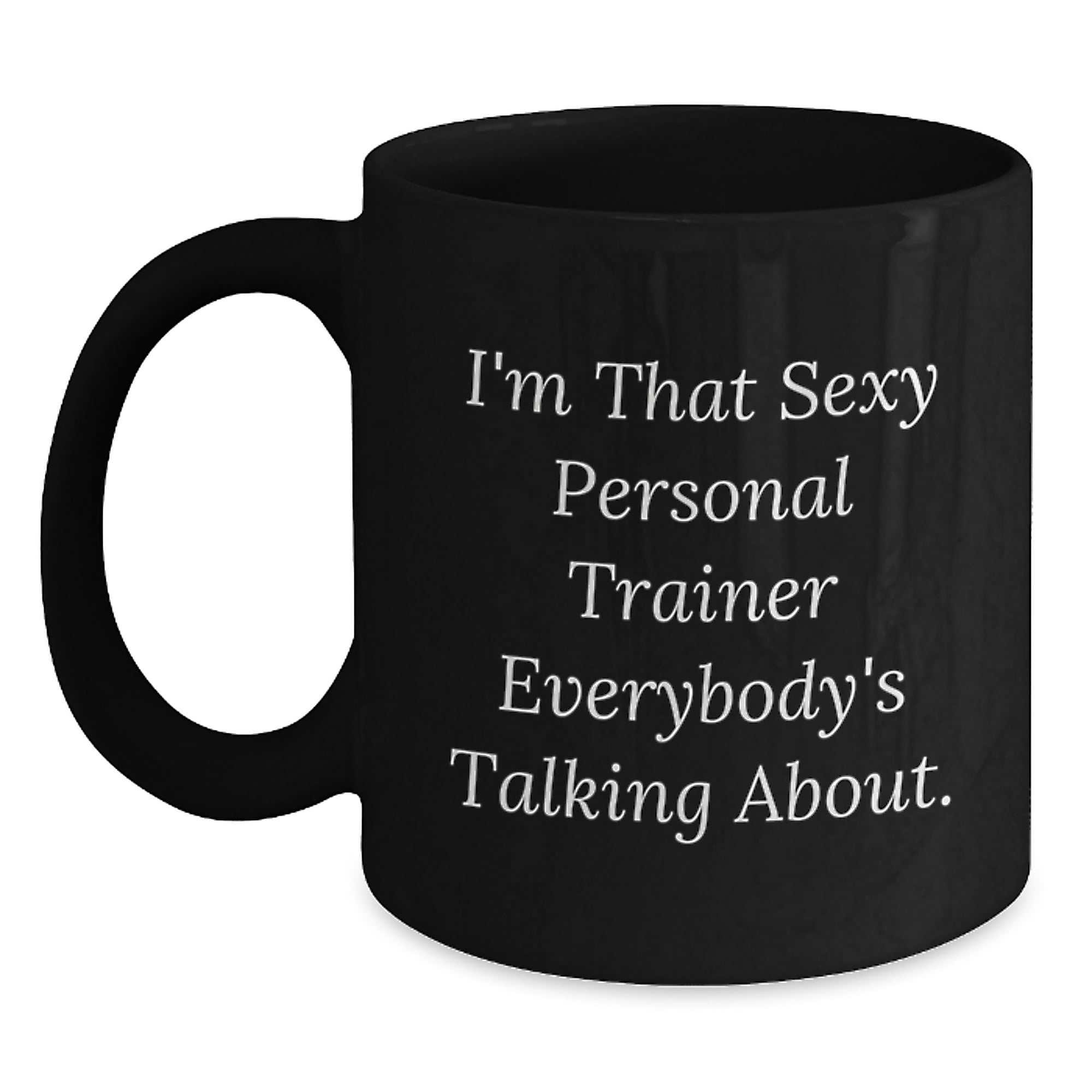 Personal Trainer Funny Quotes Gifts from Friends to Men, Black Coffee ...