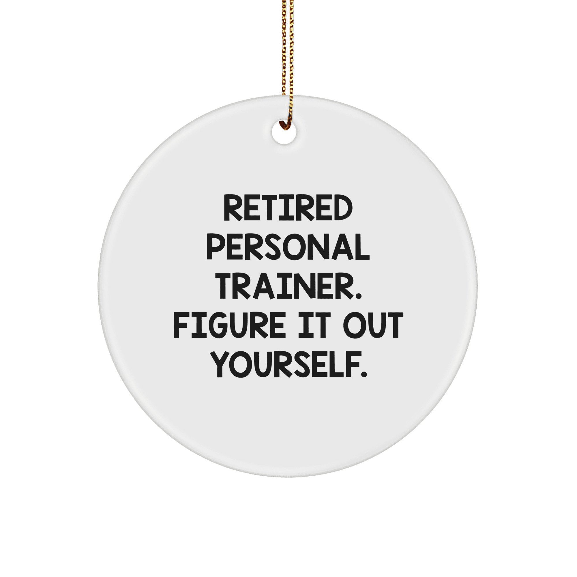 Personal Trainer Gift from Friends - Inspirational Quote 'Figure It Out ...