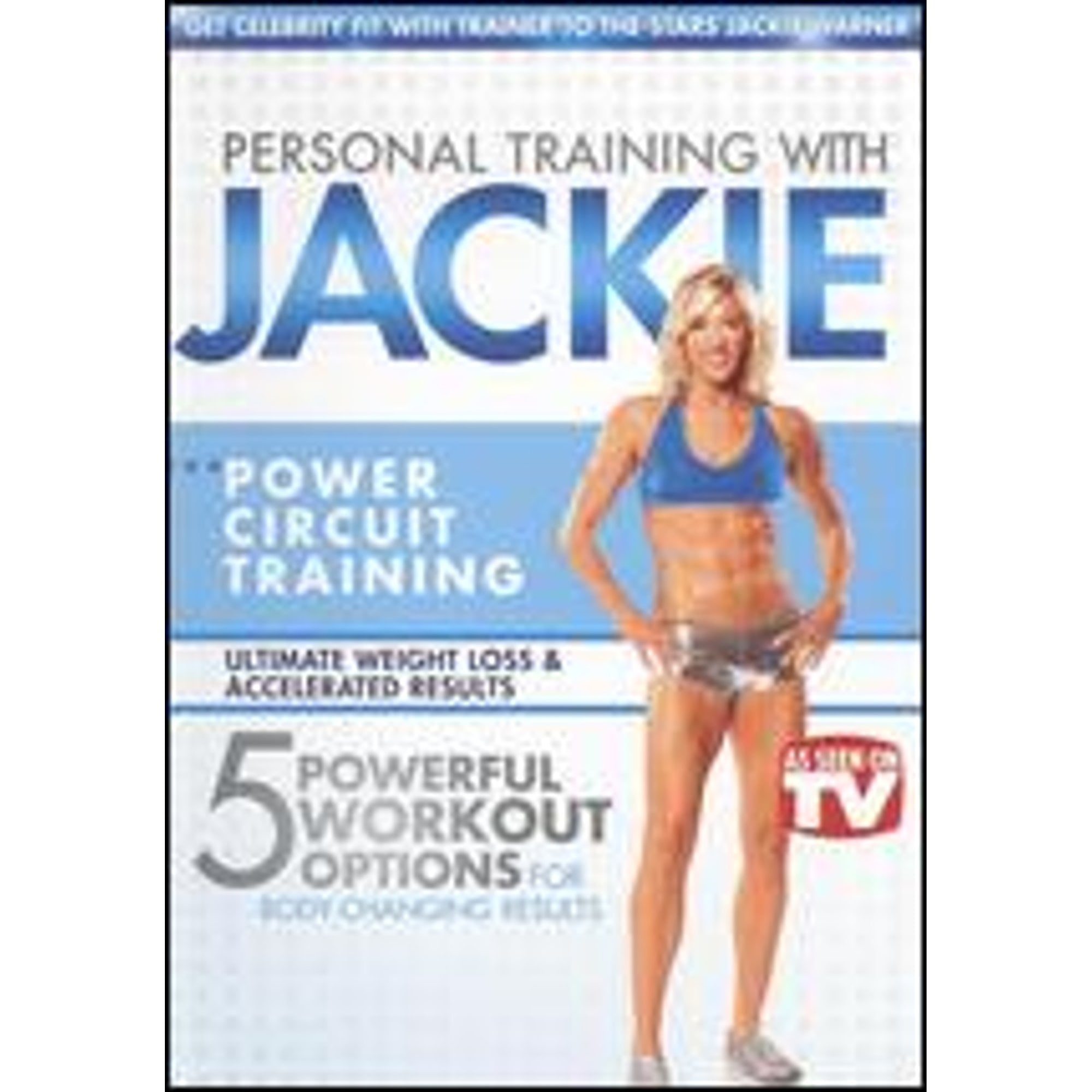 Pre-Owned Personal Training With Jackie: Power Circuit (DVD 0013131666496) directed by Andrea ...