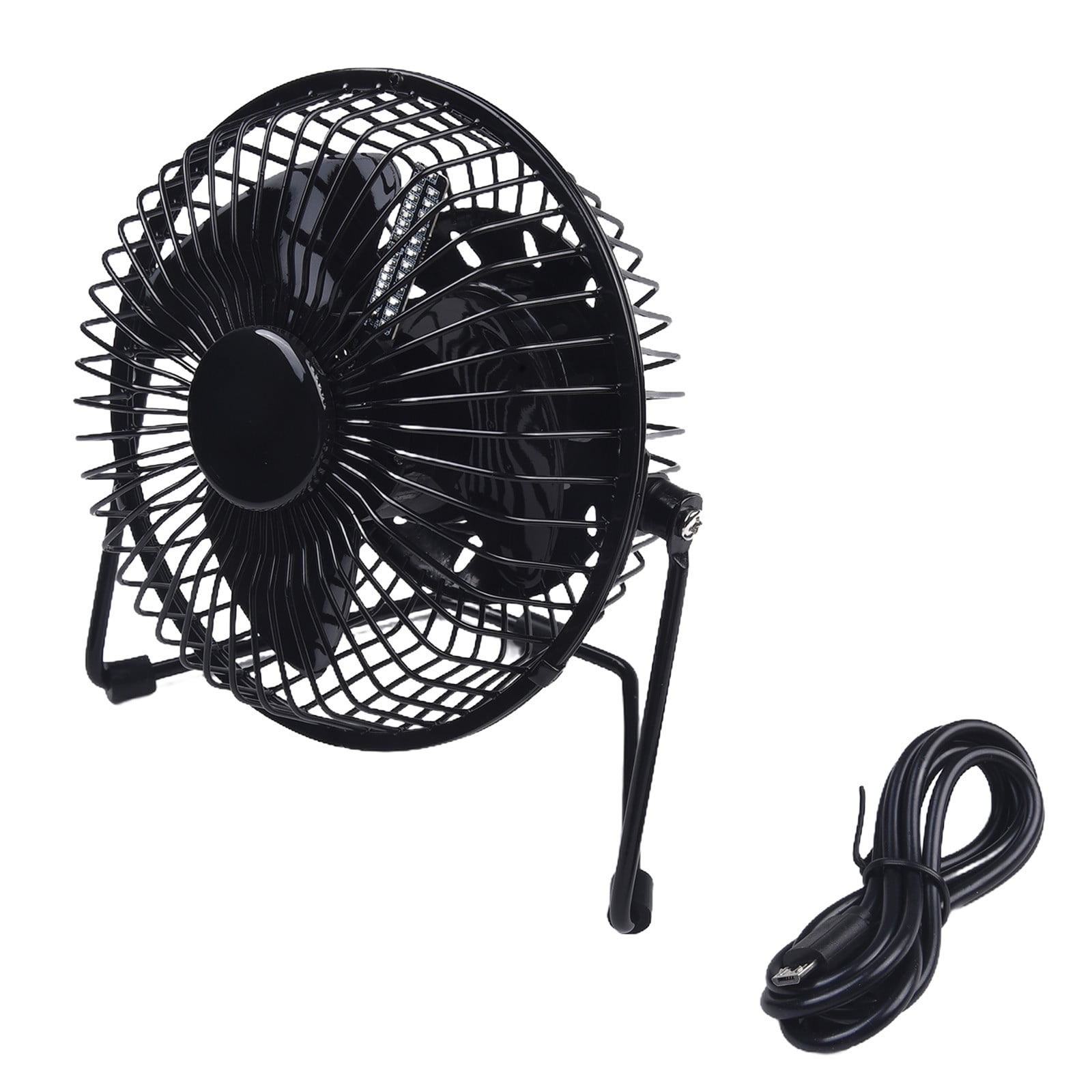 Personal Usb Desk Fan Desktop Alarm Clock Table Fans Multifunction ...