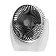 Personal USB Desk Fan with Remote Control Adjustable Portable Table Fan ...