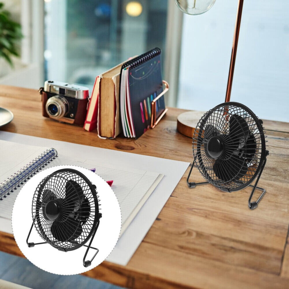 Personal Usb Desk Fan Desktop Alarm Clock Table Fans Multifunction ...