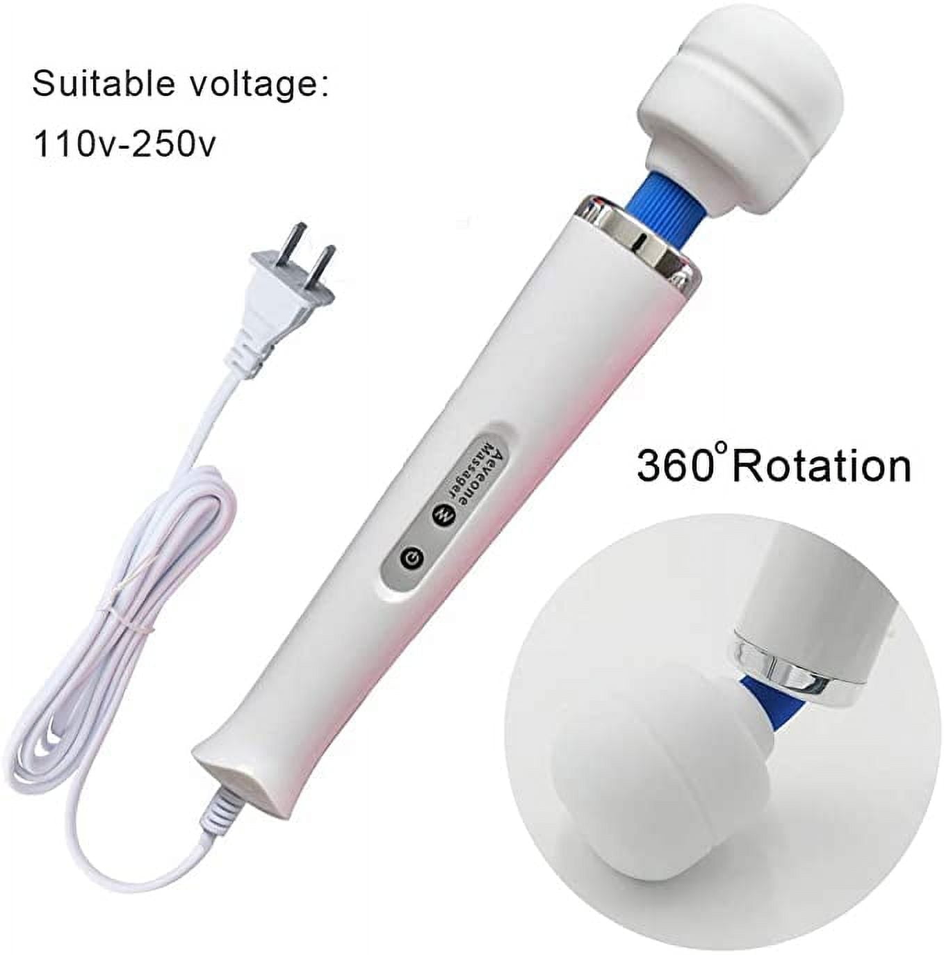 Personal Wand Massager With Cord 10 Powerful Vibrations Massage Stick