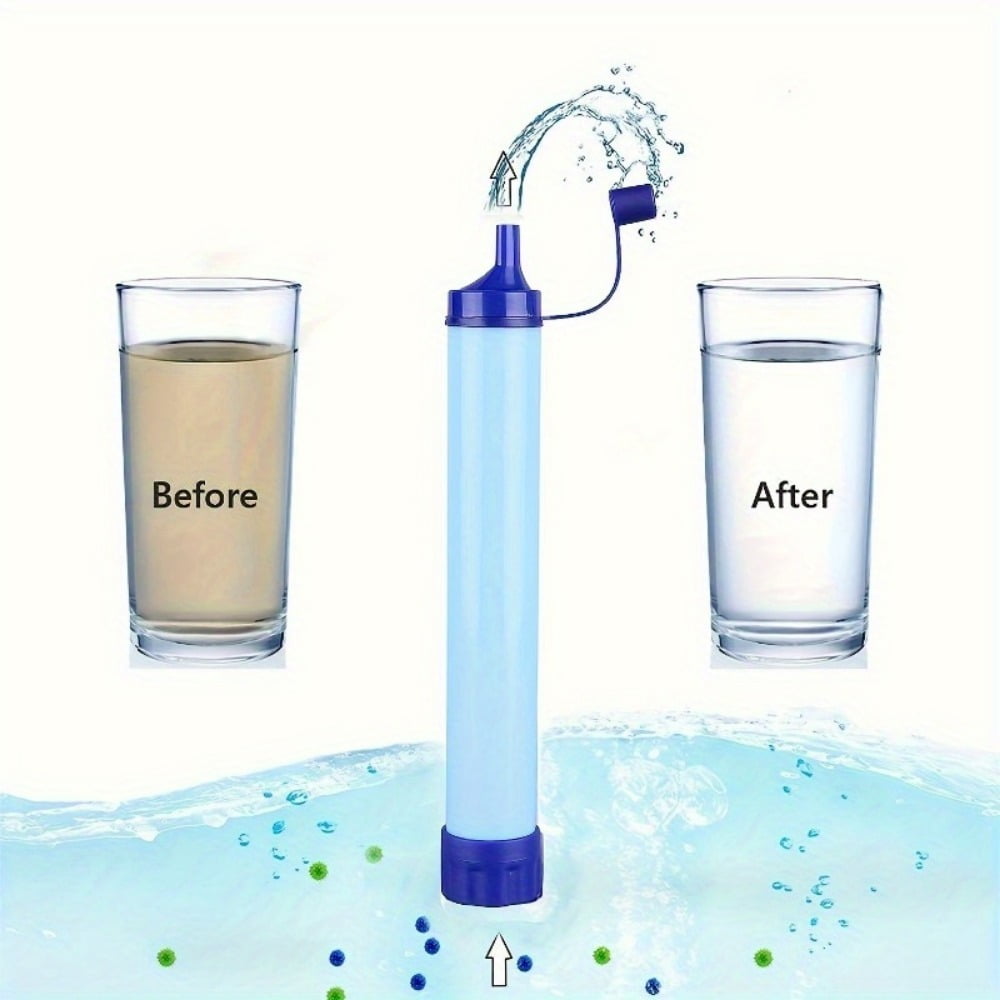Personal Water Filter Pump 0.1 Micron Portable Water Purifier for ...
