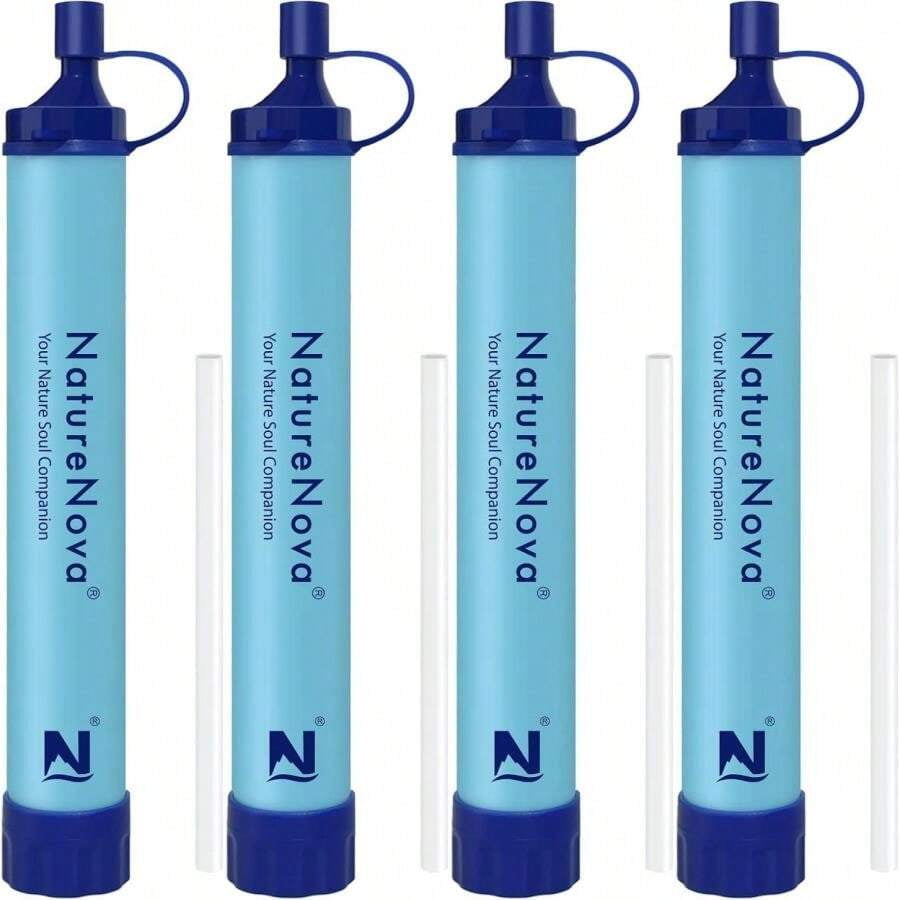 Personal Water Filter Straw Outdoor Portable Filtration Emergency ...