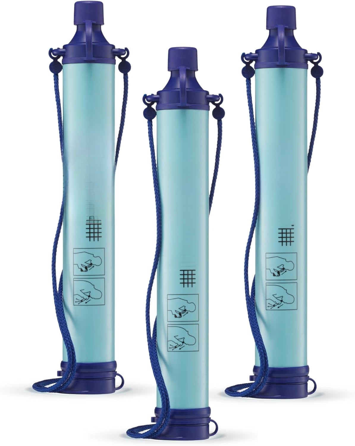 Personal Water Filter for Hiking, Camping, Travel, and Emergency ...