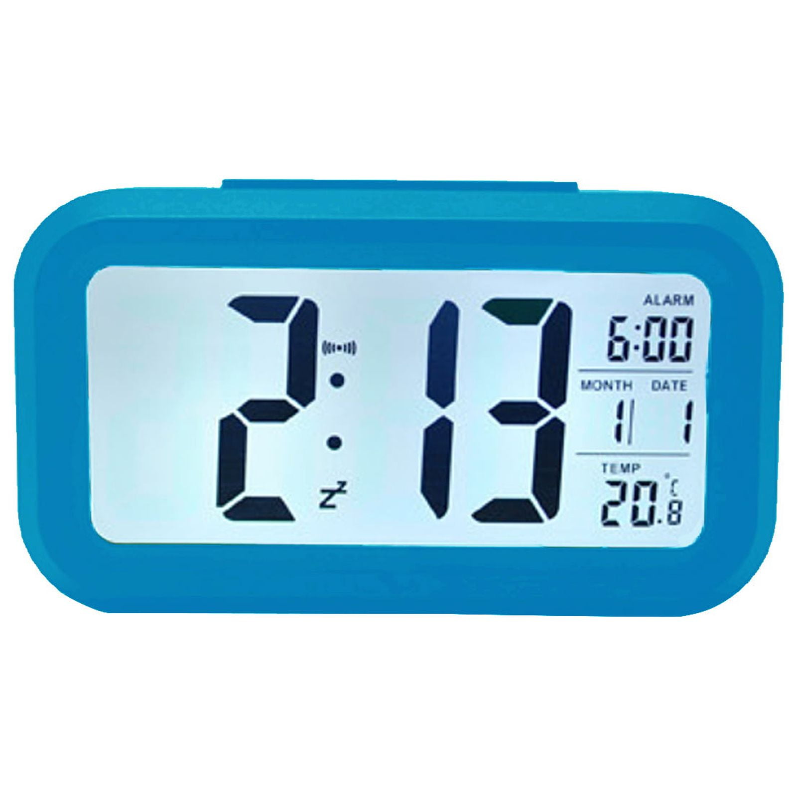 PersonalhomeD Digital Alarm Clock,Battery Operated Small Desk Clocks ...