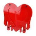 Personalised Acrylic Photo Frame Heart-Shaped Tabletop Picture Frame ...