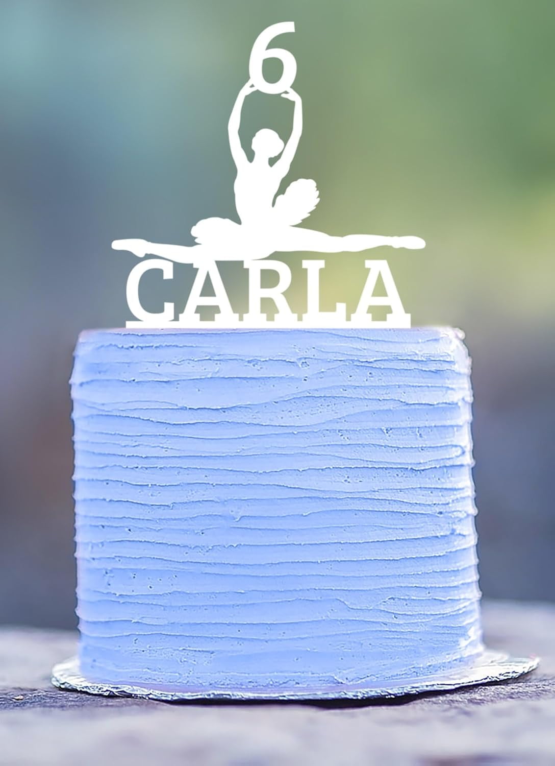 Personalised Ballerina Cake Topper,Ballet Dancer Cake Toppers,Ballet ...