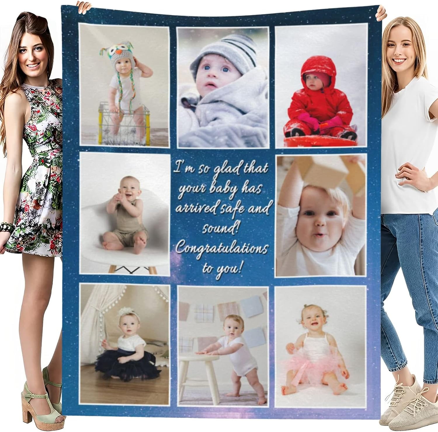 Personalised Blanket - Custom Blanket with Photos - Personalized ...