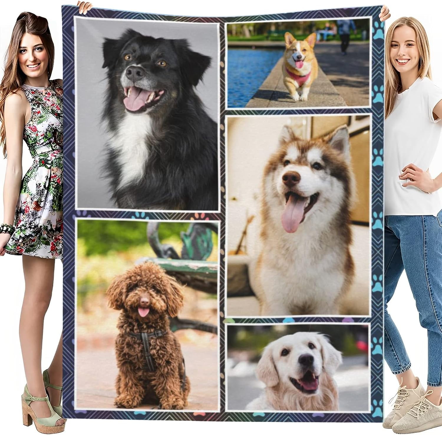 Personalised Blanket - Custom Blanket with Photos - Personalized ...