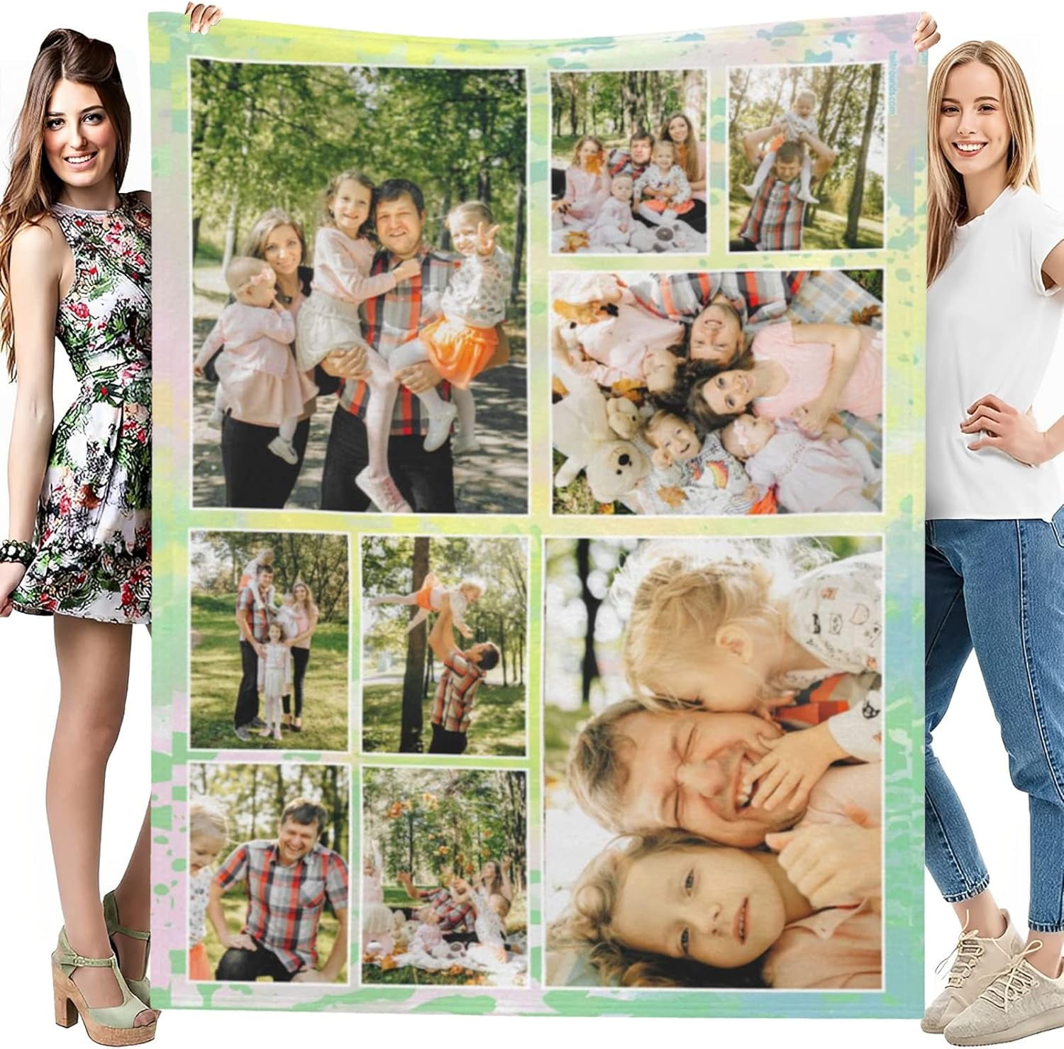 Personalised Blanket - Custom Blanket with Photos - Personalized ...