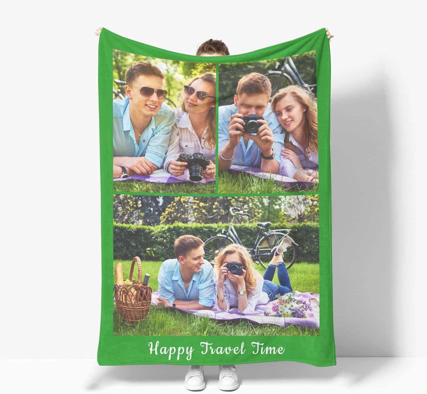 Personalised Blanket, Custom Blanket with Photos Text.Custom Blanket ...