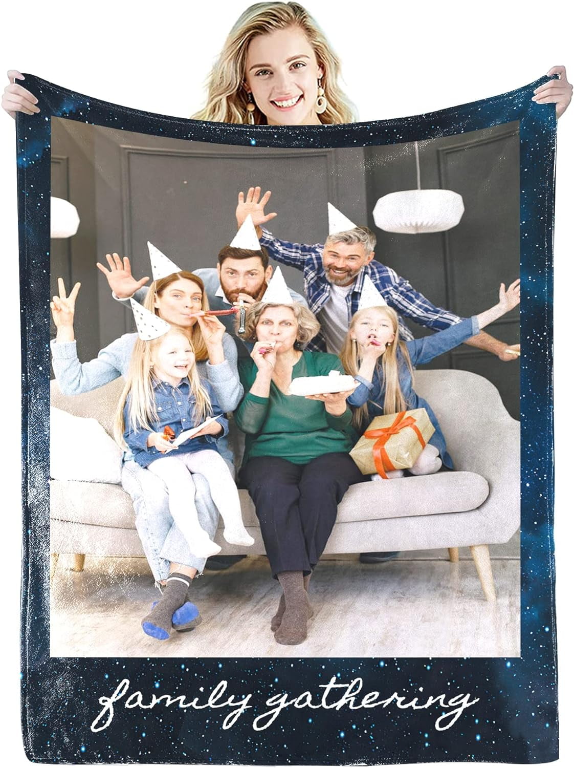 Personalised Blanket,Custom Blanket with Words Picture Collage ...