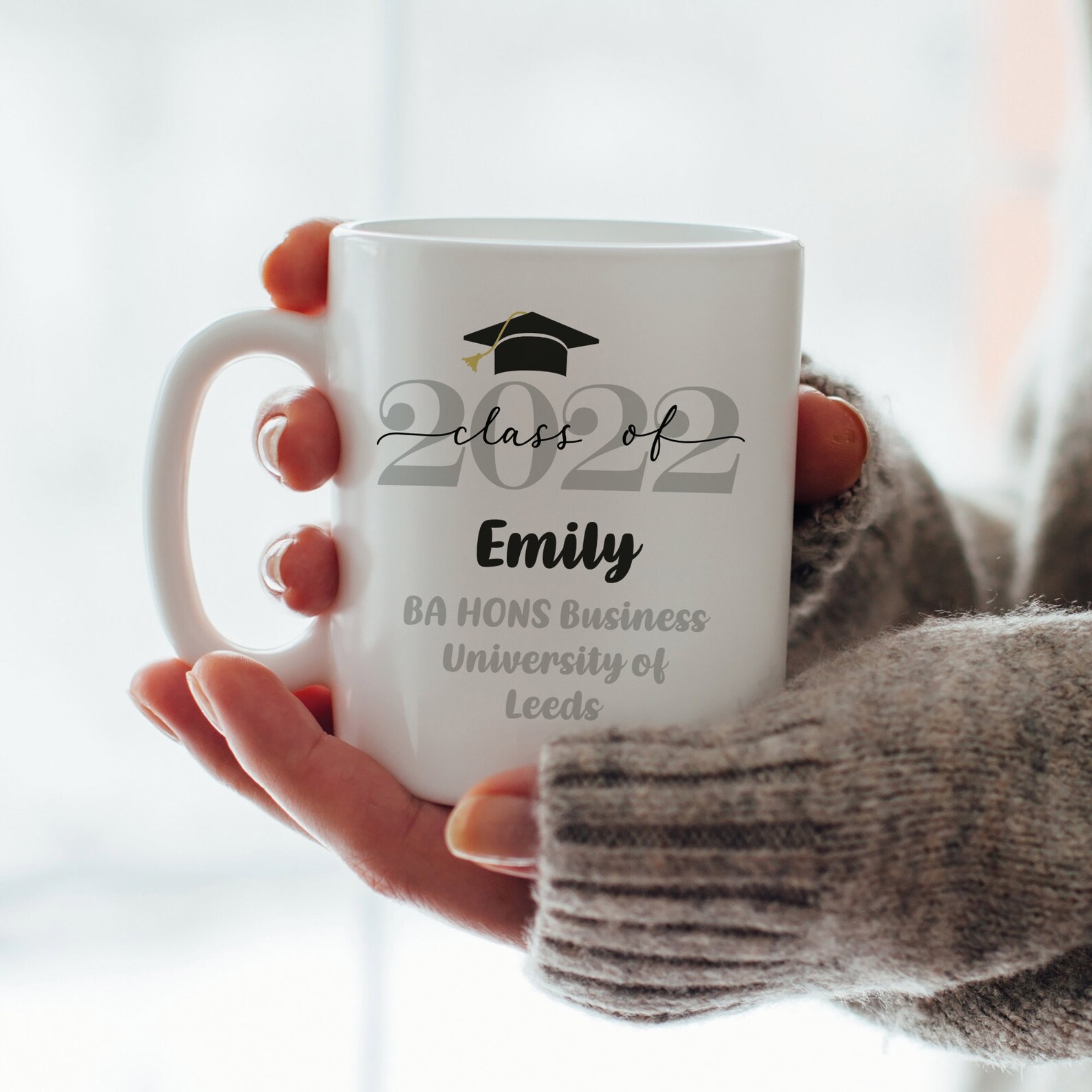 Personalised Class of 2022 Graduation Mug - Personalised Graduation Mug ...